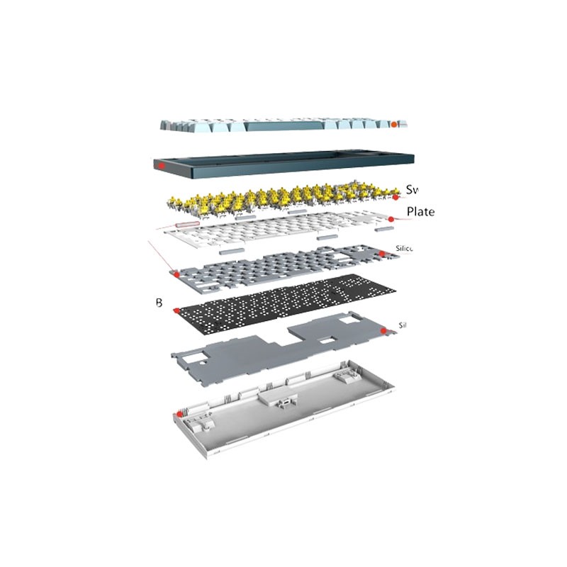 Montech MK87FY MKey TKL Keyboard Price In Bd | Techland Bd