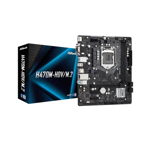 ASRock H470M-HDV/M.2 Intel Motherboard Price in Bangladesh - Tech Land BD