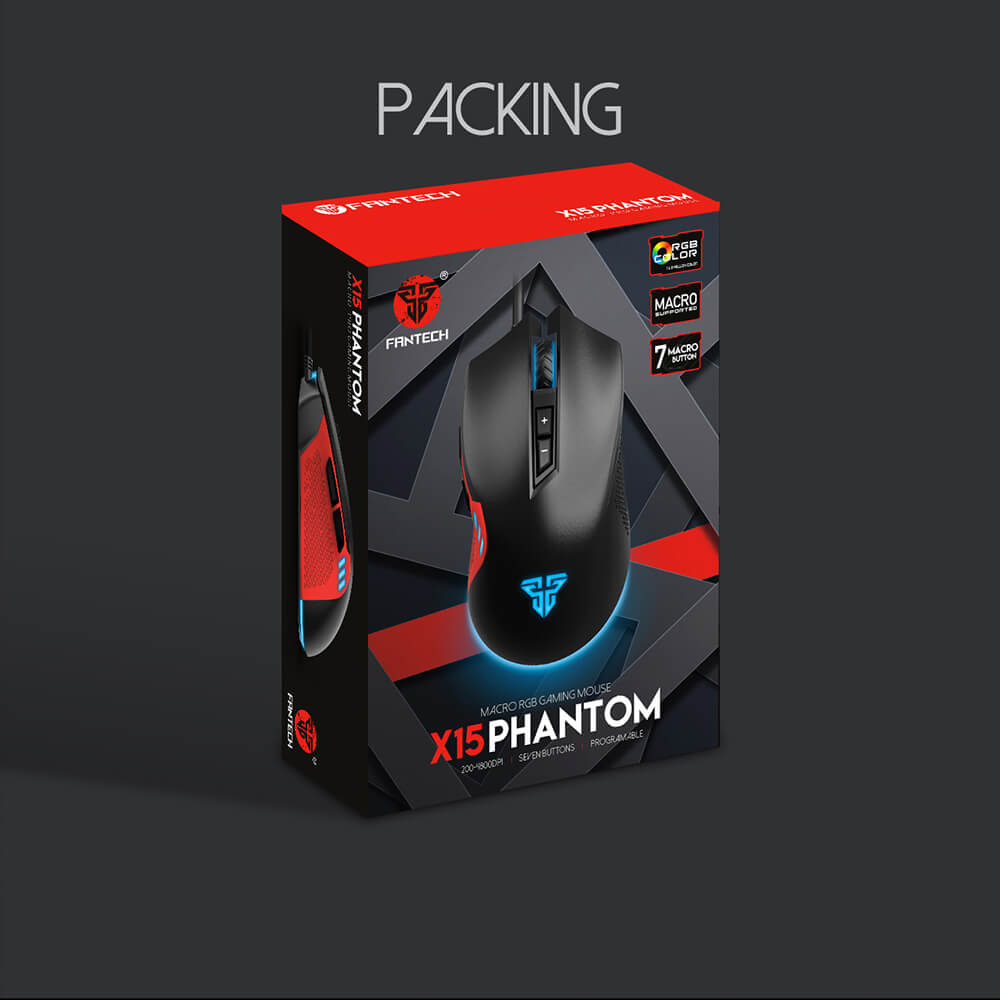 FANTECH X15 PHANTOM GAMING MOUSE price in bangladesh