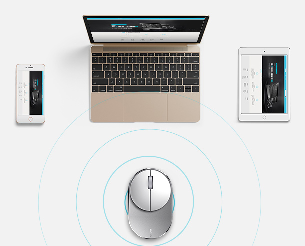 RAPOO MT600 MULTI-MODE WIRELESS MOUSE