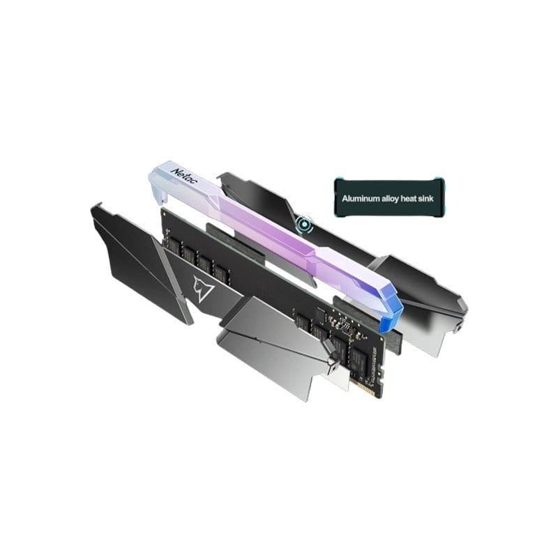 Netac Shadow 16GB Desktop RAM Price In Bd | TechLand BD