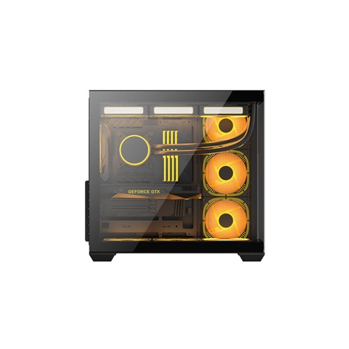 PC Power ICEBERG STEALTH PP-GS605 BK ATX Case Price in BD | TechLand BD