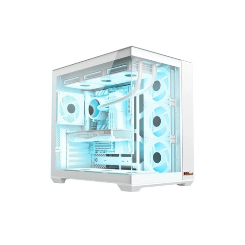 PC Power ICEBERG STEALTH PP-GS605 WH ATX Case Price in BD | TechLand BD