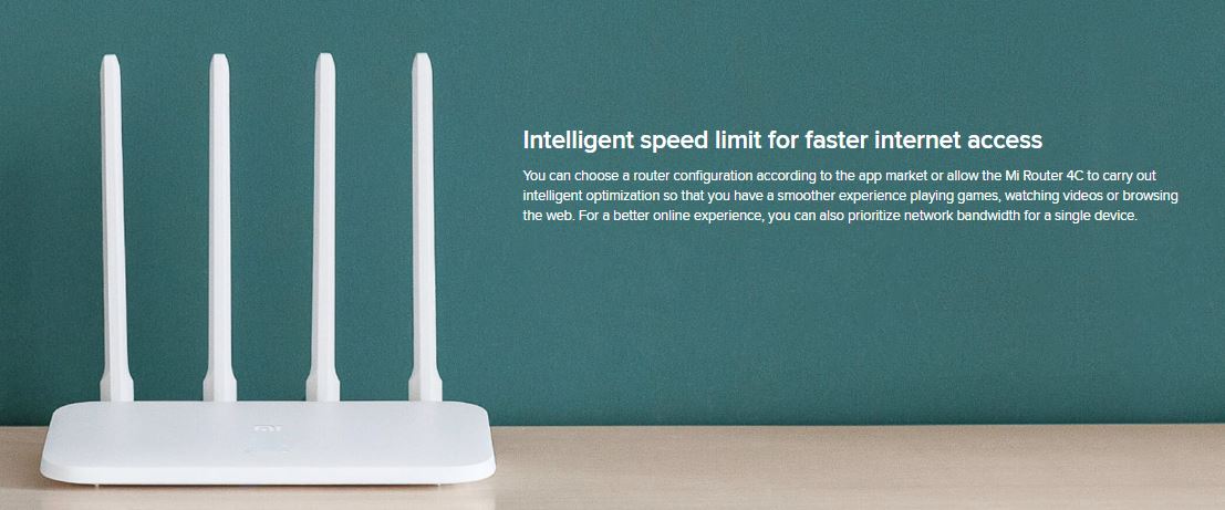 Mi 4C 300MBPS Wireless Router Price in Bangladesh - Tech Land BD