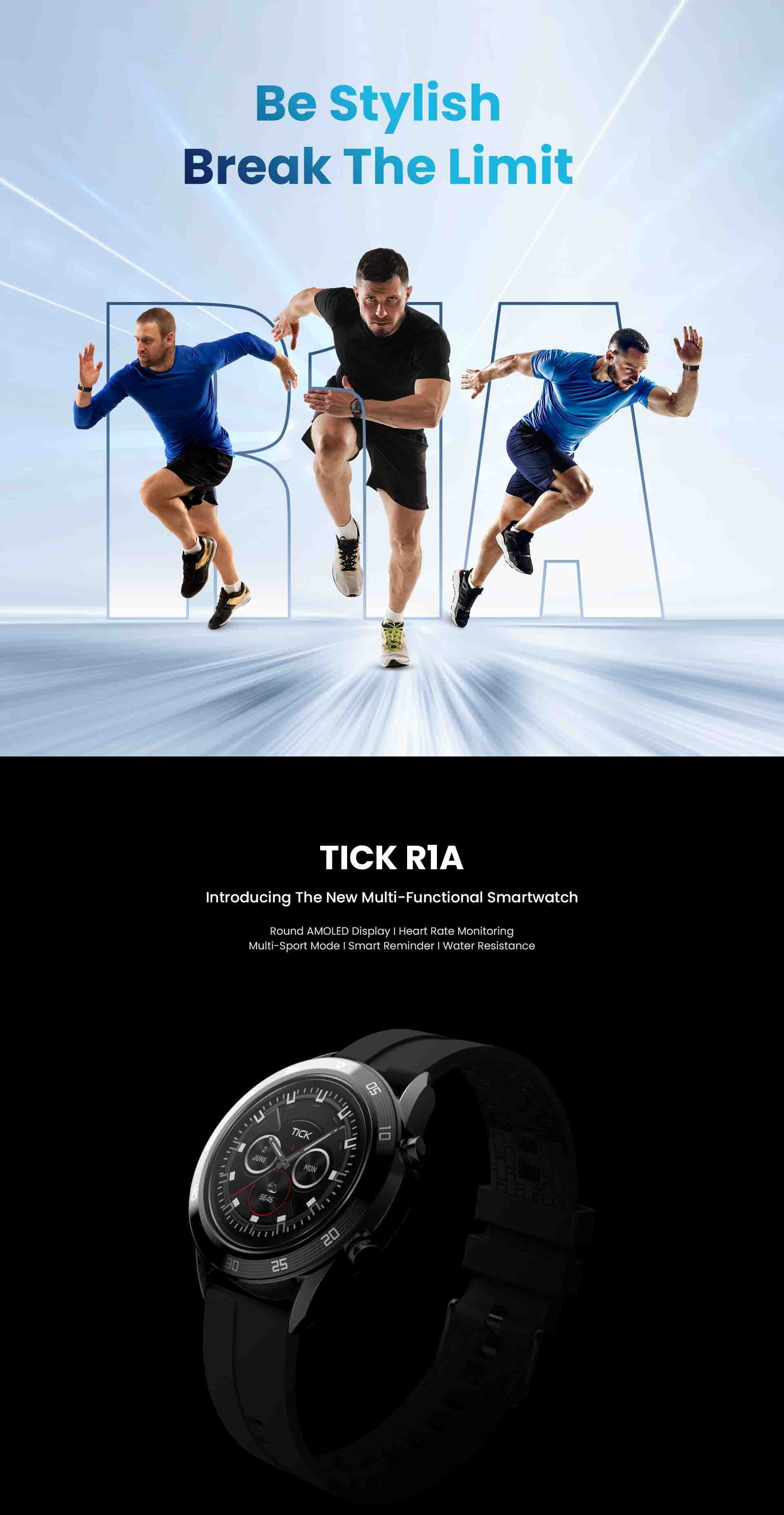 Buy Walton TICK R1A 1.39-inch Amoled Display Smart Watch in Bangladesh ...