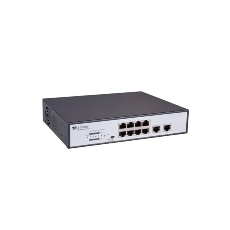 BDCOM S1010-8P-120 POE SWITCH PRICE IN BD | TECHLAND BD