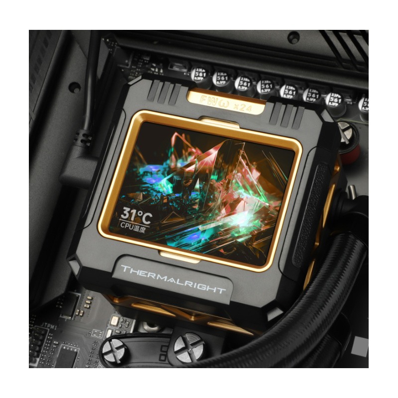 Thermalright Frozen Warframe 360 Black ARGB CPU Cooler Price In BD