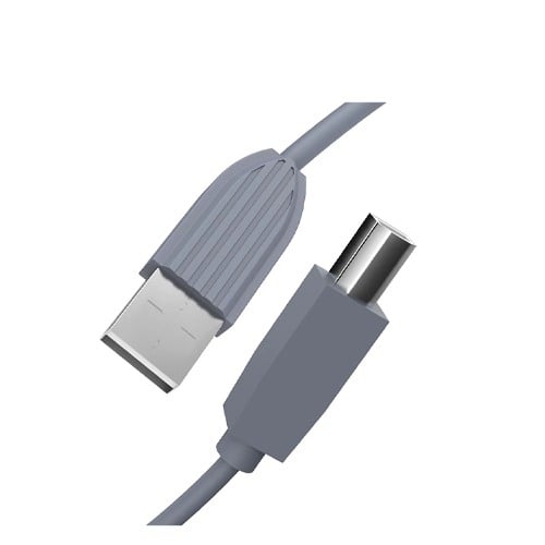 Yuanxin USB Type-A Male to Type-B Male Grey Printer Cable