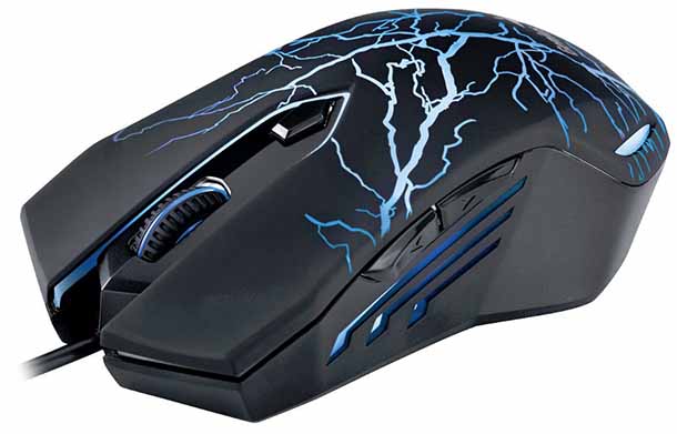 Genius X-G300 LED Six Button Gaming Mouse