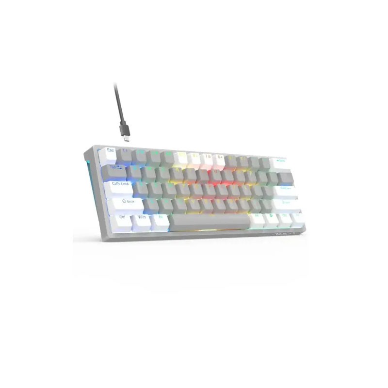 AULA F3261 TYPE-C WIRED SWAPPABLE 61 KEYS RGB MECHANICAL KEYBOARD PRICE ...