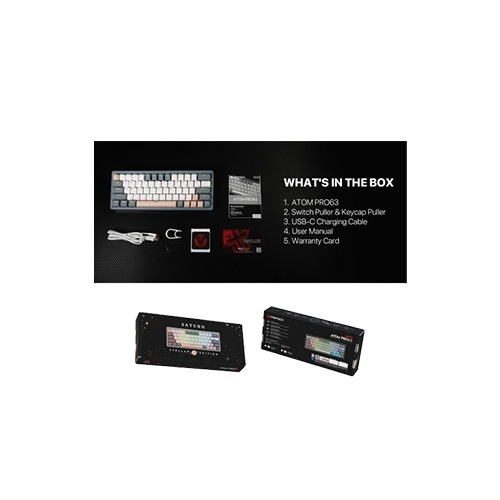 Fantech MK912 Atom PRO63 Keyboard Price In BD | TechLand BD