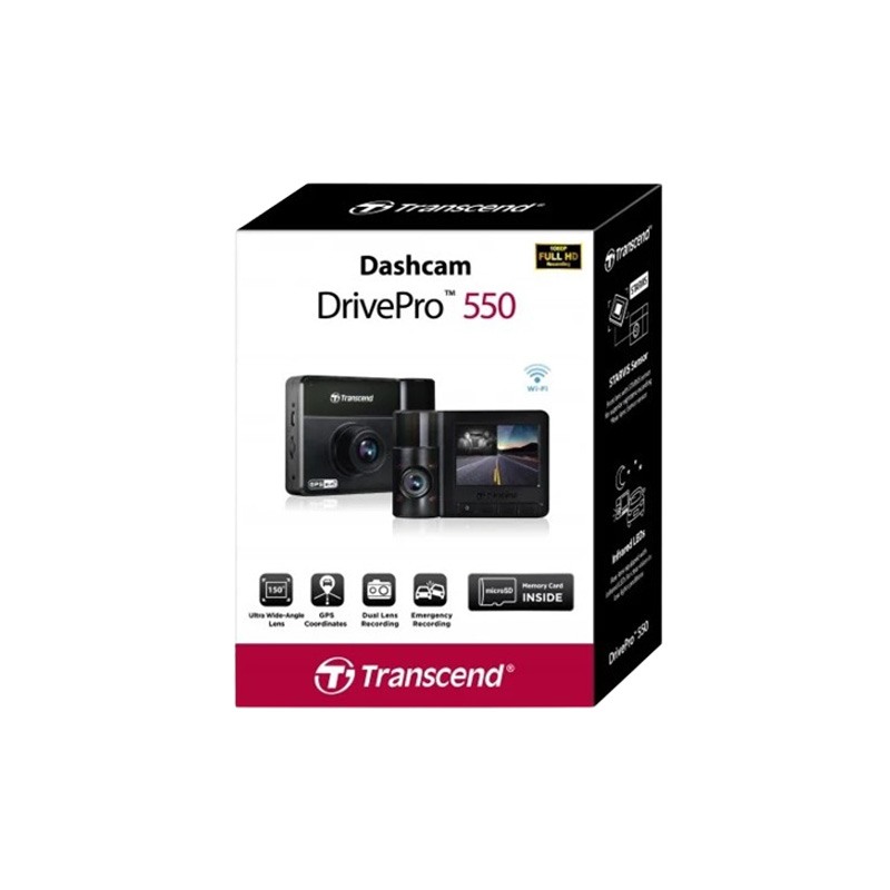 Transcend DrivePro 550 Dash Camera Price In BD | TechLand BD