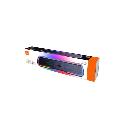 Kisonli LED-913 Bluetooth RGB Gaming Soundbar Speaker price in BD